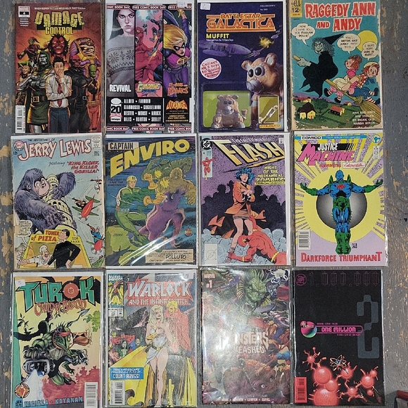 Other | Comic Book Collection With Vibrant Covers | Poshmark